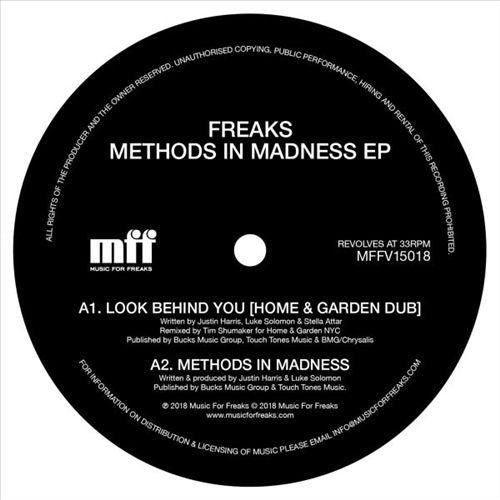 Methods in Madness – Freaks (UK House Duo) – InnerSleeve